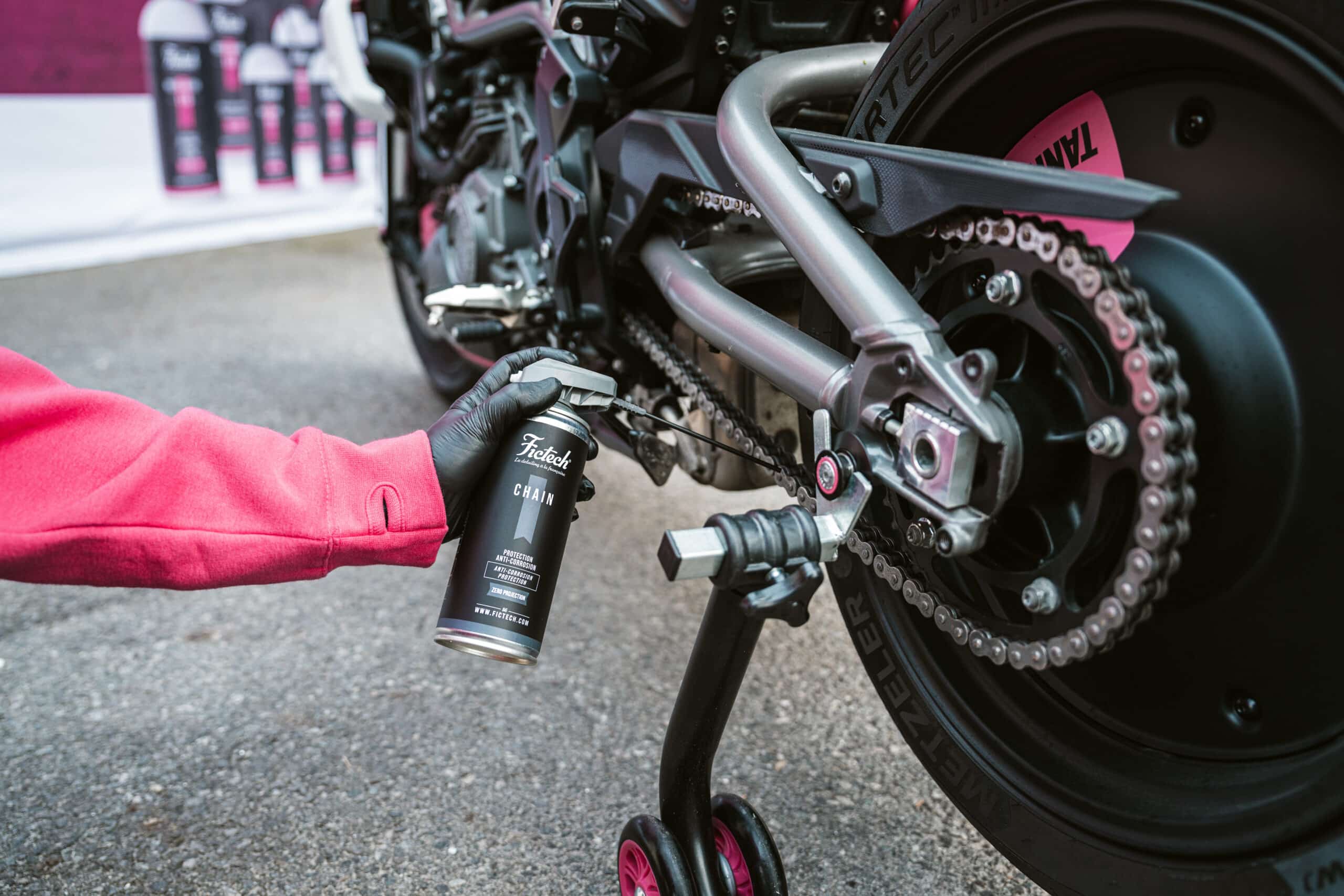 Graisse Chaîne Moto CHAIN Haute Performance | Fictech